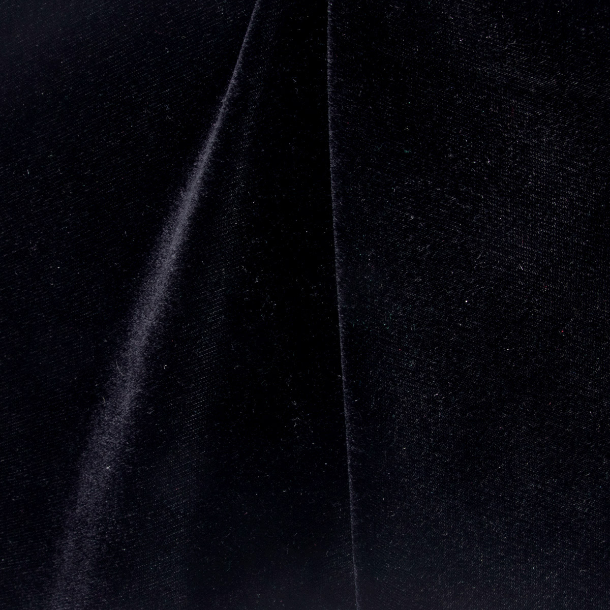 45" Black Triple Velvet Fabric | OnlineFabricStore