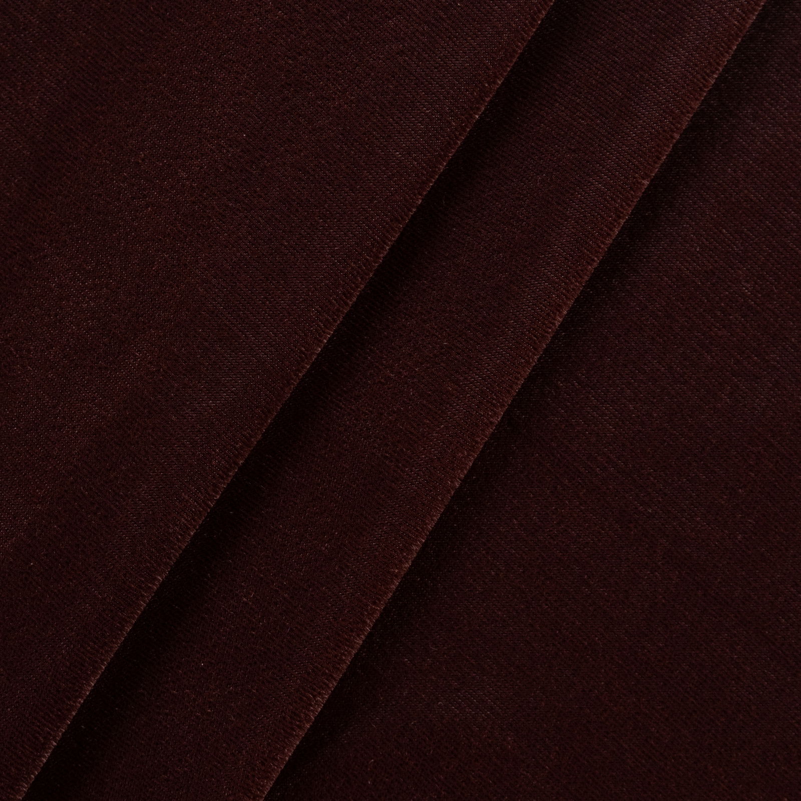 45" Brown Triple Velvet Fabric | OnlineFabricStore