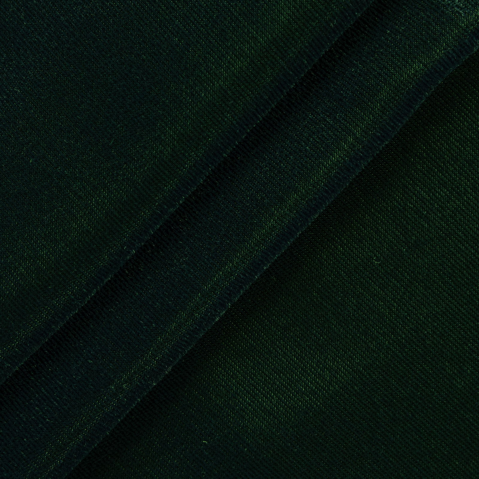 45" Hunter Green Triple Velvet Fabric | OnlineFabricStore