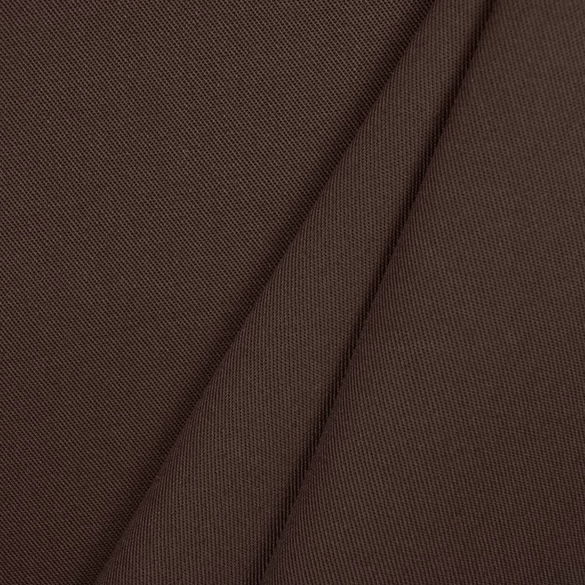 Brown Poly Cotton Twill Fabric | OnlineFabricStore