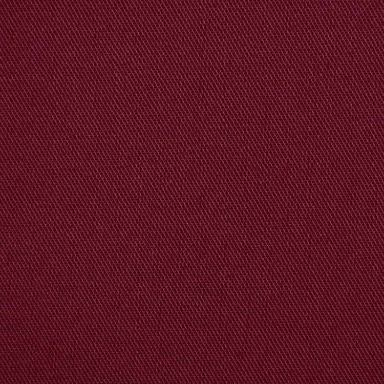 Burgundy Poly Cotton Twill Fabric | OnlineFabricStore