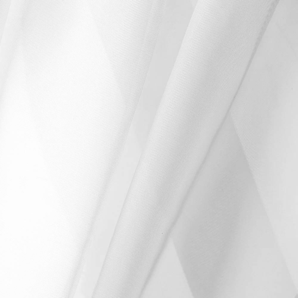 118 Inch White Voile Fabric | OnlineFabricStore