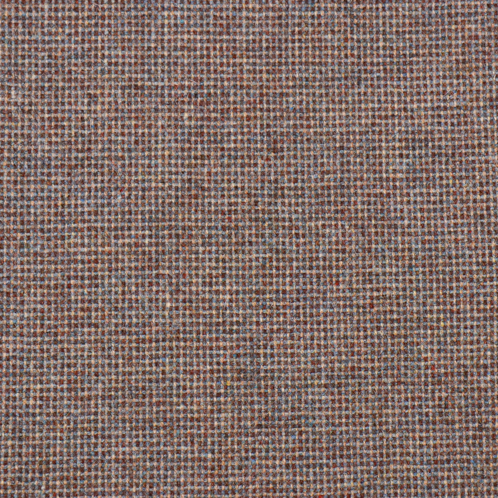 RK Classics Monterey Wool Blue/Copper Tweed Fabric | OnlineFabricStore